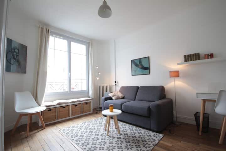 Studio Au Calme - Jules Joffrin / Montmartre - Paris