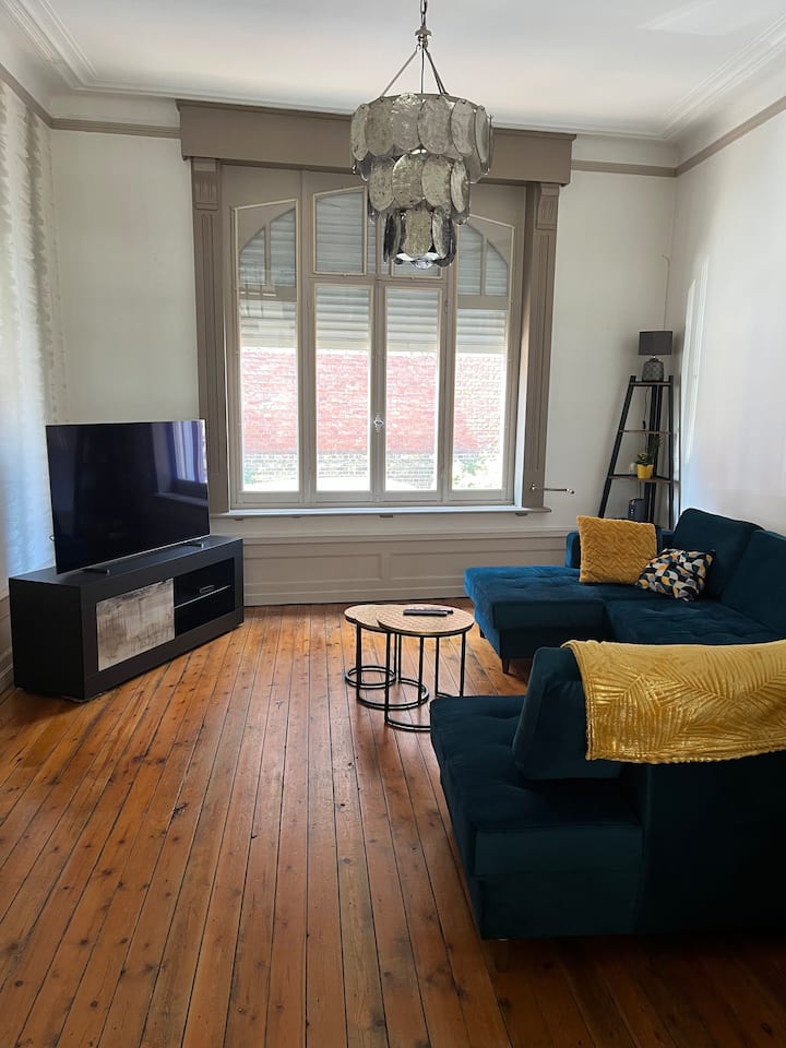 Maison 4 Chambres à 1km/mer - Bergues