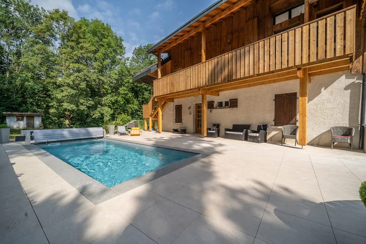 Maison, Piscine,  Parking, Terrasses, 6 Personnes - Annecy-le-Vieux