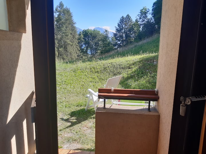 Studio En Rez De Jardin - Saint-Léger-les-Mélèzes