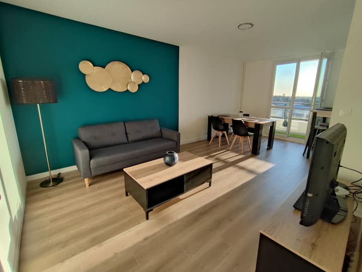 Grand Appartement Angers Lumineux 85m2 -3 Chambres - Angers