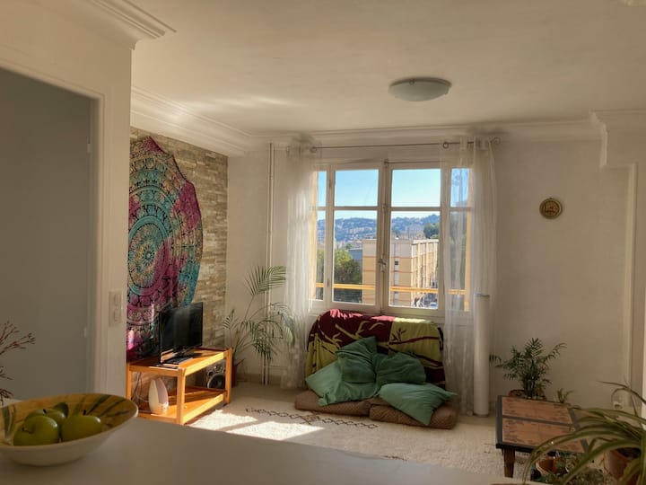Sunny & Welcoming Full Apartment - Nice