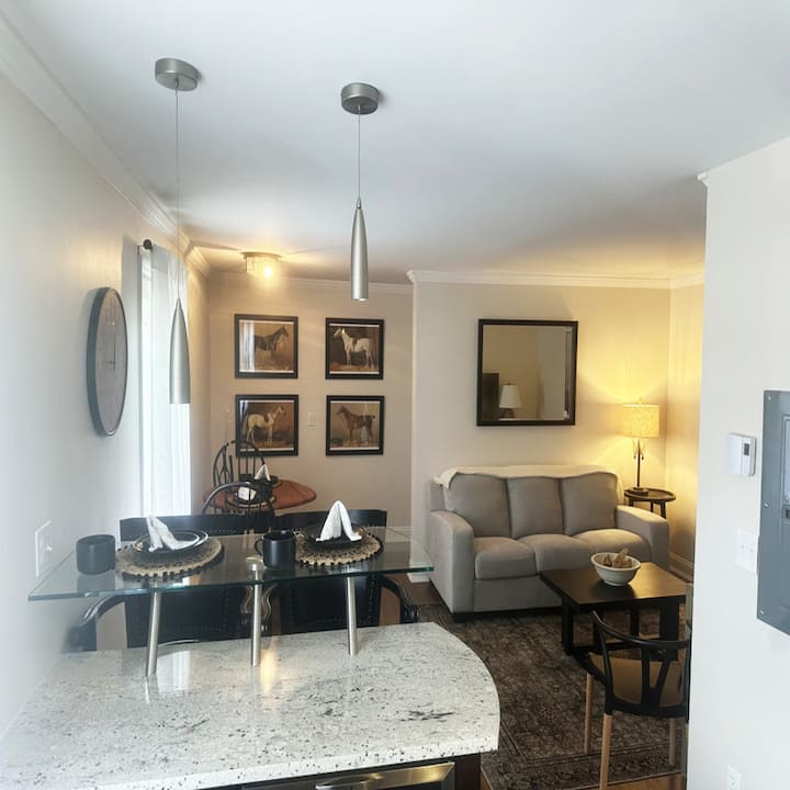 Charming Condo Steps From Saratoga Racetrack - Saratoga Springs, NY