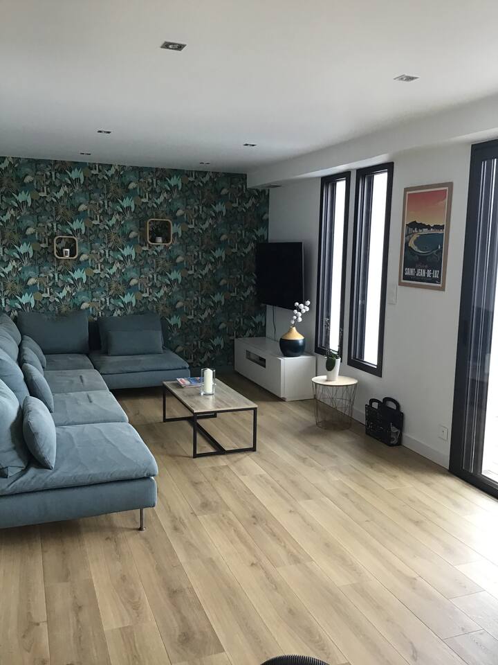 Maison Idéalement Située Avec Piscine Et Garage - Hendaye