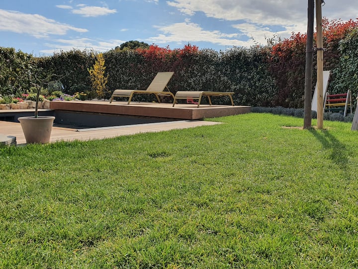 Agréable Villa Avec Piscine - Velaux