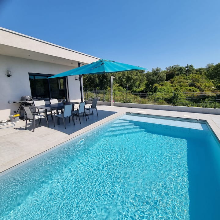 Lecci : Villa Piscine Chauffée - Corsevilla  854 - Porto-Vecchio