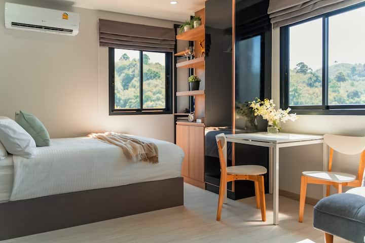 Monthly Discount/fully Equipped Corner Apartment - Nai Yang