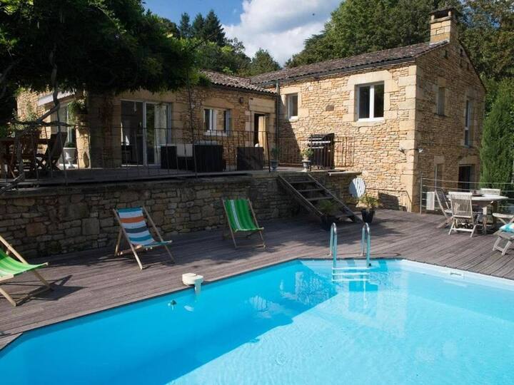 Le Breuil, Maison En Pierre . - Carsac-Aillac