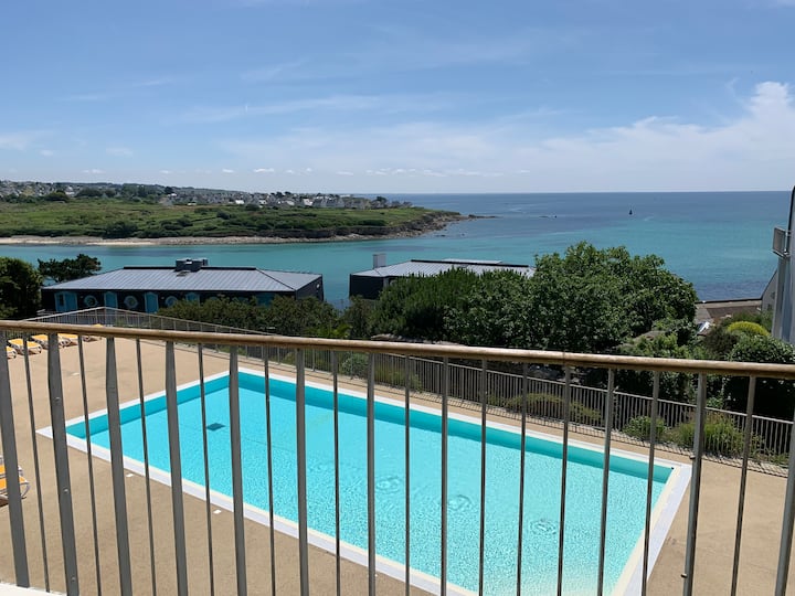 Vue Mer -Piscine Chauffée - Audierne