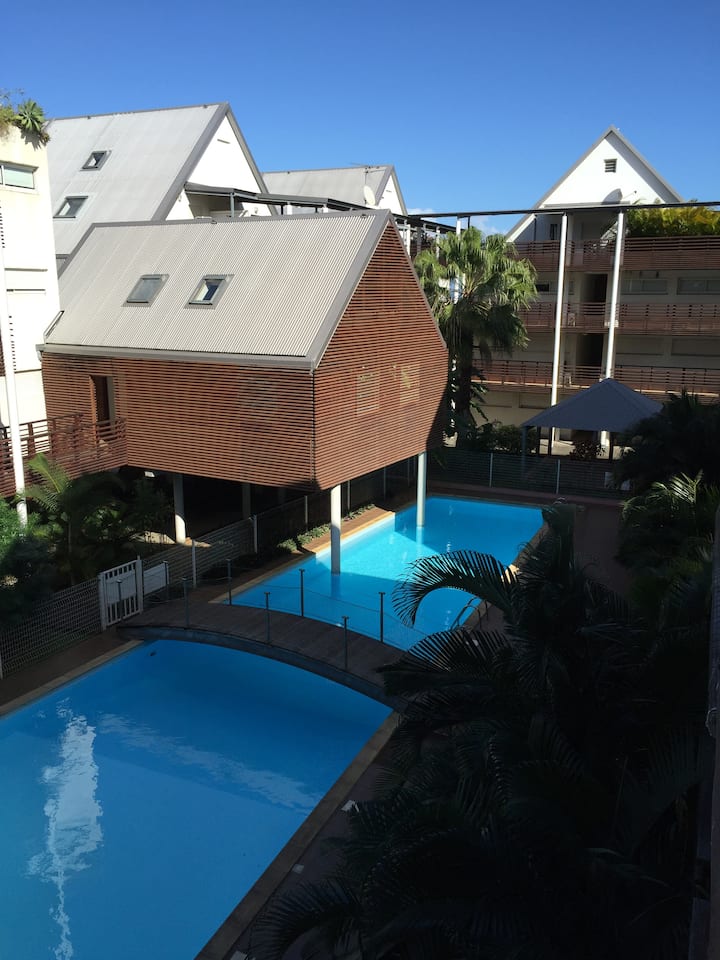 T2/3 Résidentiel Avec Piscine - Saint-Pierre