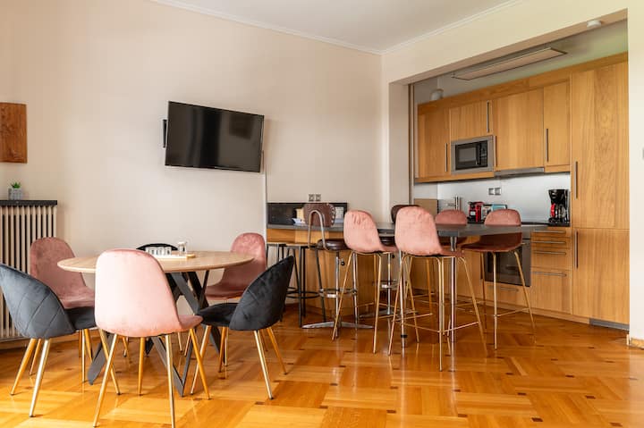 Amazing Huge Bright Full 3bdr Apt In Acropolis ! - Atenas