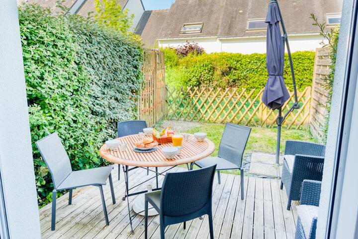 Maison Cosy, Centre Ville, 7 Min Plage Par Groom* - Larmor-Plage