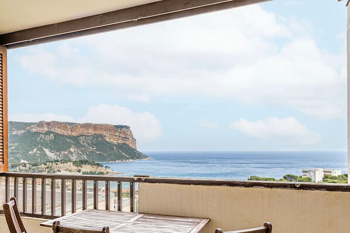 Vue Exceptionnelle, Terrasse, Piscine, Clim - Plage du Bestouan
