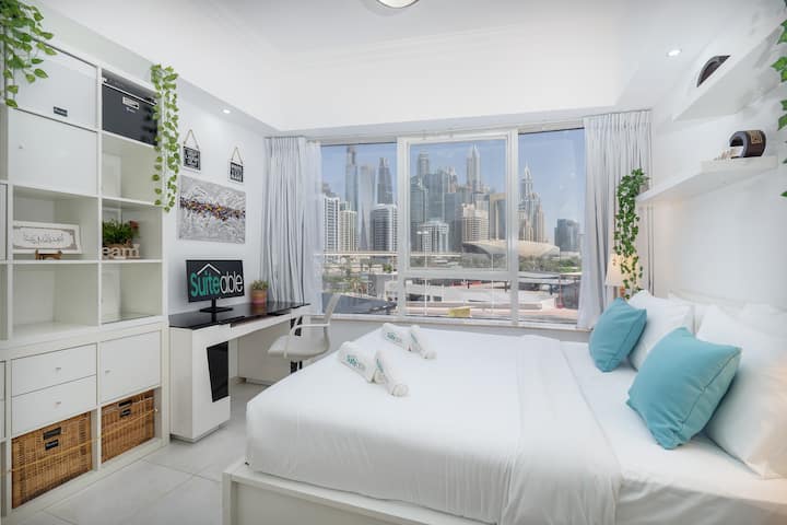 Cozy Haven With Spiritual Charm In Jlt - Dubai Marina
