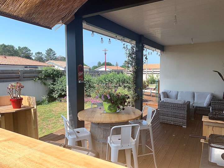 Maison 8 Personnes, Tout Confort - Parentis-en-Born