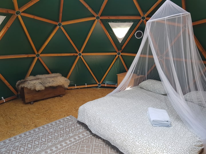 Glamping Droomdome In Voedselbos - Lunteren