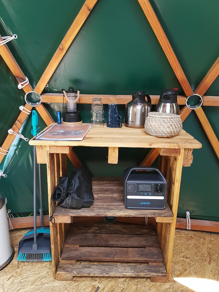 Glamping Droomdome In Voedselbos - Lunteren