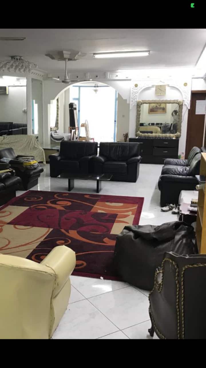 Spacious Fifty Sofa Seating Hall - Ajman
