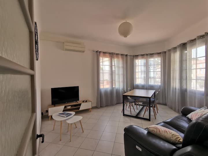 Appartement 2 * Avec Emplacement Idéal Et Clim - Collioure