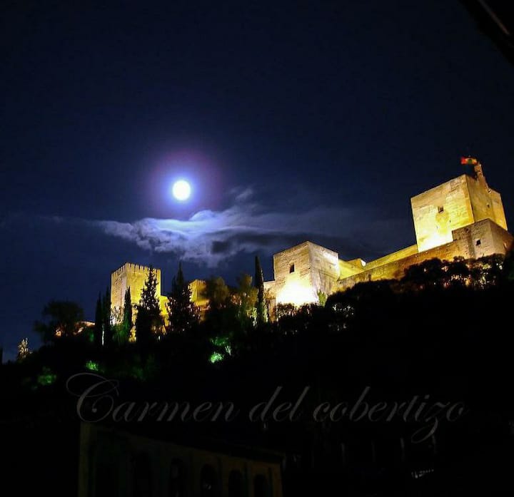 Family Home Front Alhambra - Granada, Spain