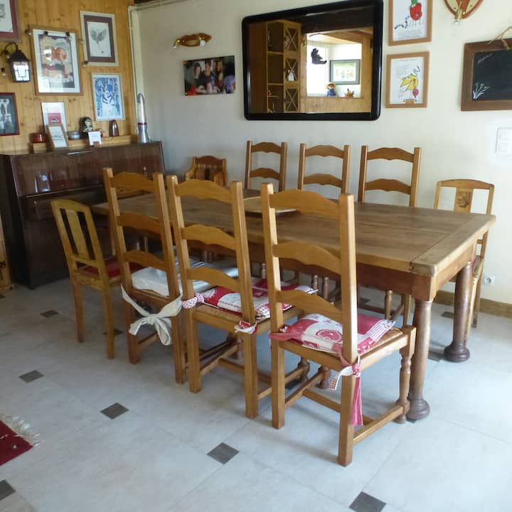 Maison D'hôtes 4 Chambres 10 Lits Petit Déjeuner - Isère
