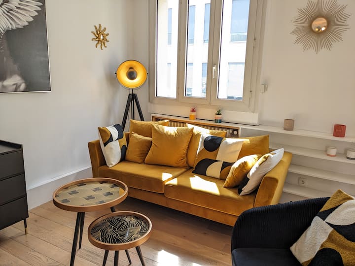 Loft 1 Chambre Centre Chic Vintage - Paris