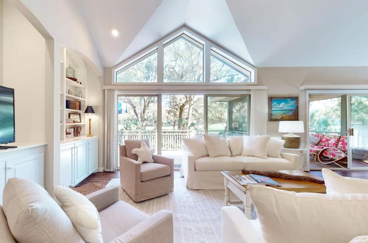 Steps From The Beach And Golf Course View - Kiawah Island, SC