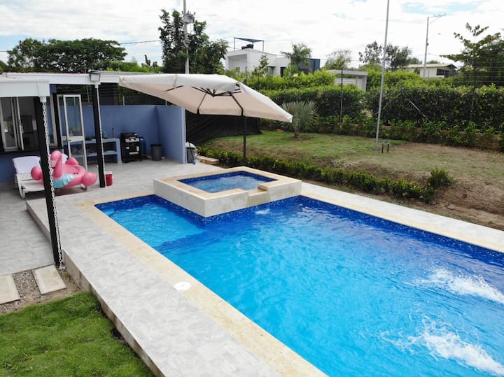 Casa Linda Cómoda Y Moderna Con Piscina Privada. - Agua de Dios