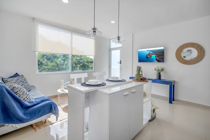 *Near Cartagena Castle*ac*2bed - Cartagena