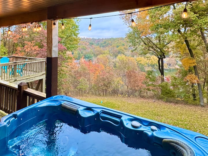 Velo Vista Lakeview Retreat W/ Hot Tub & Game Room - Arkansas
