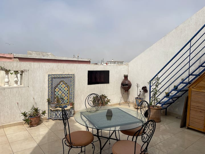 Appartement Terrasse Attenante - エッサウィラ