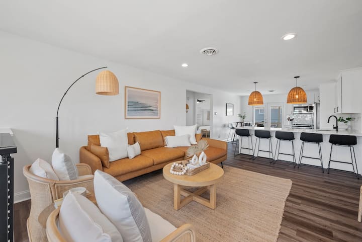 Designer Beach House | Pool, Hot Tub, Walk To Sand - Sandbridge Beach, VA