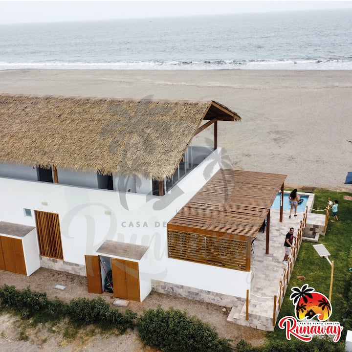 Casa De Playa 1era Fila C/ Paneles Solares - San Clemente