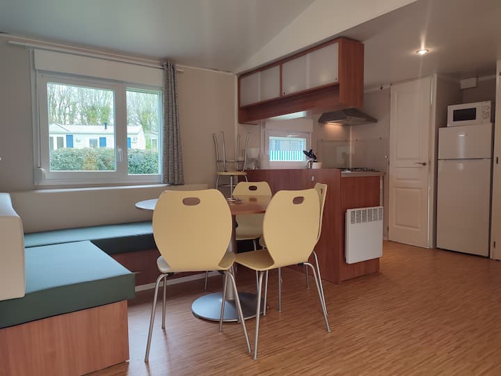 Mobil Home Gîte Canal De Nantes à Brest - Guenrouet