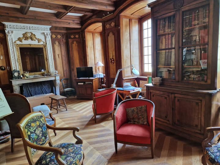 Chambre Privée En Manoir Côté Cours - Saint-Bonnet-le-Froid