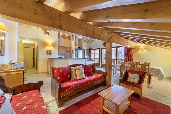 Chalet Eliane Au Pied Des Pistes De Ski - Val Thorens