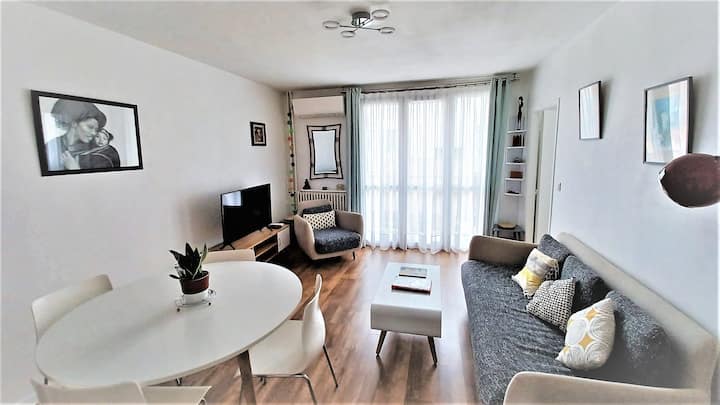 Charmant T3 Lumineux Avec Balcon / Saint-agne - Toulouse