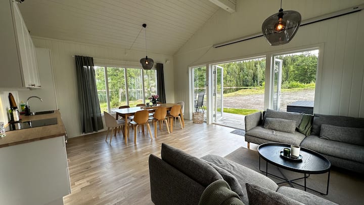 Hytte For 8 Ved Innsjø Nærme Oslo Boblebad Ac Wifi - Norway