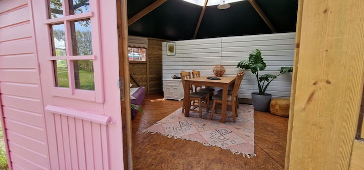 Luxe Trekkershut Aan Het Bos - Ommen