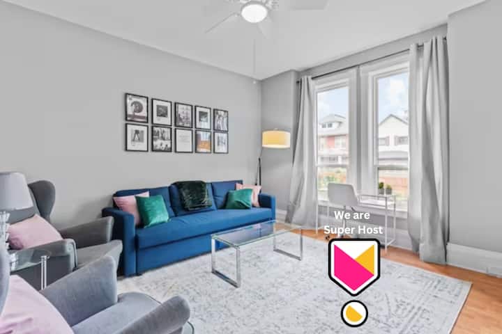 Stylish 2bd, Dt, Lndry & Prkng - Windsor, ON, Canada