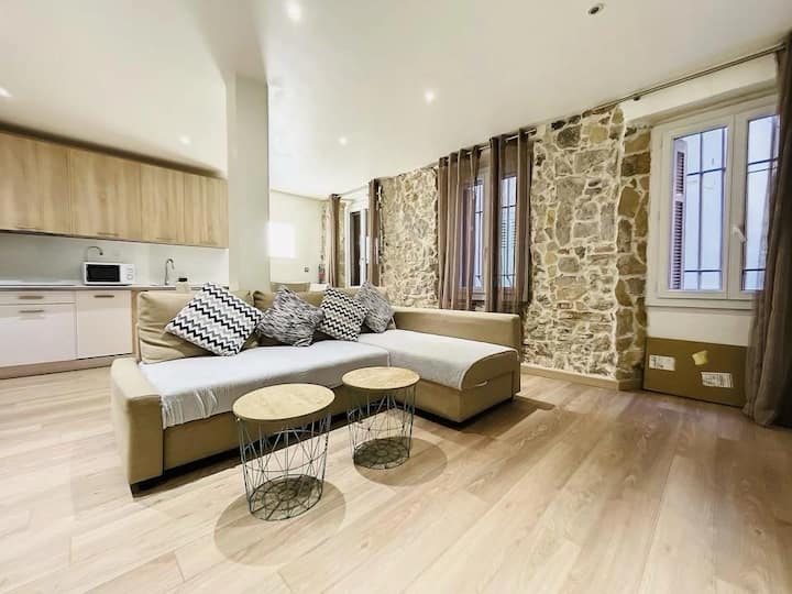 Appt Centre Antibes Pour 4 Confort Clim Wifi - Antibes