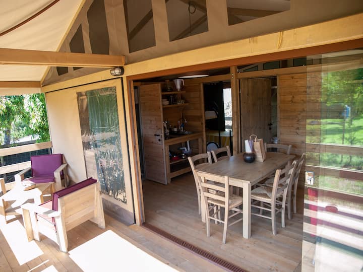 Tenda Glamping Familiare Vicino Al Mare - Toscana