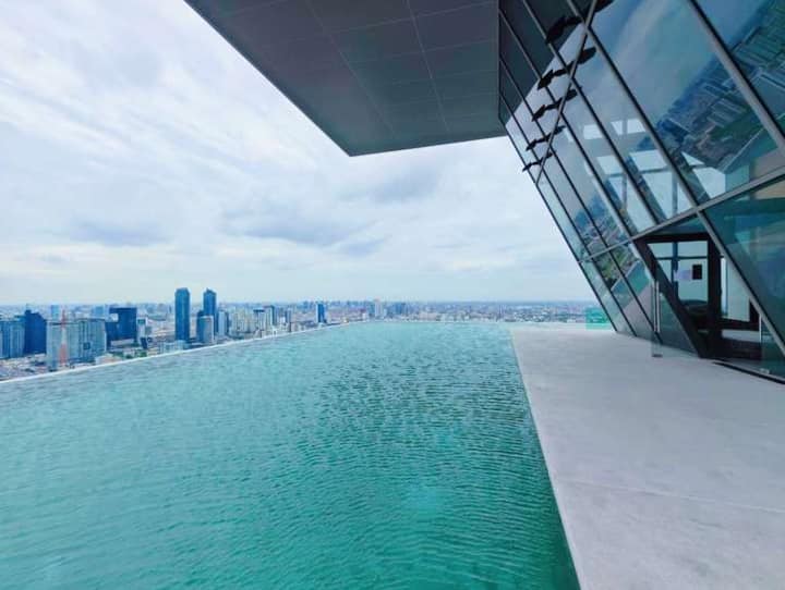 15 Days! 44f Stunning View/270° Infinity Sky Pool - Bangkok