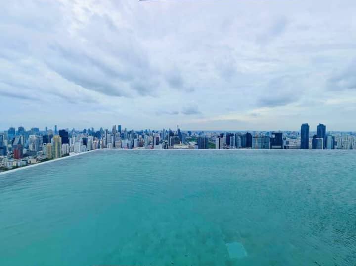 15 Days! 44f Stunning View/270° Infinity Sky Pool - Bangkok