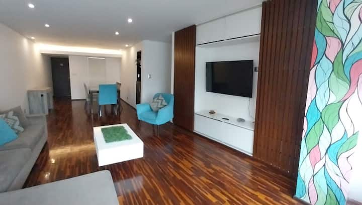 Depa En El Corazón De Miraflores - Lima