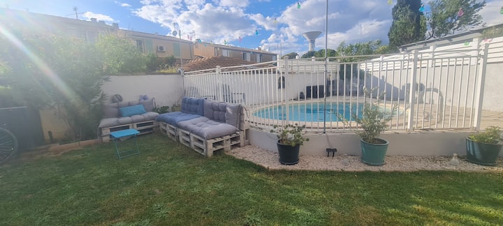 Logement Entier Avec Piscine - Le Crès