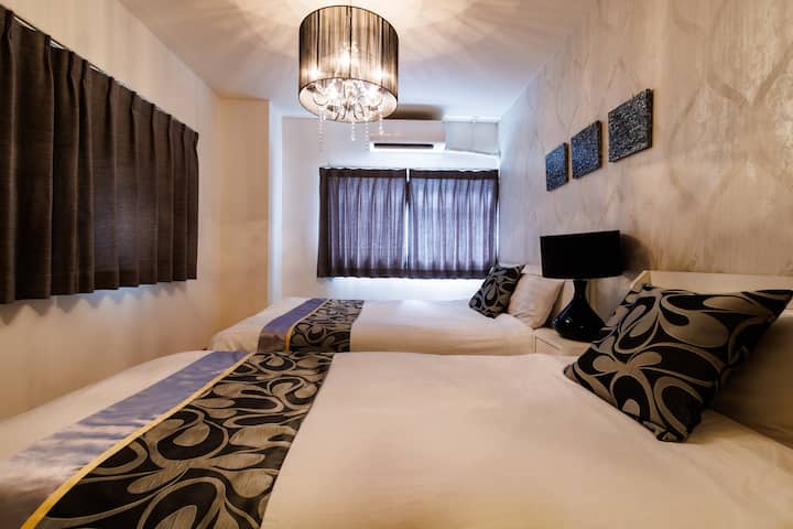 Dotonbori/maximum 9people/3ldk/japanese-style Room - Osaka