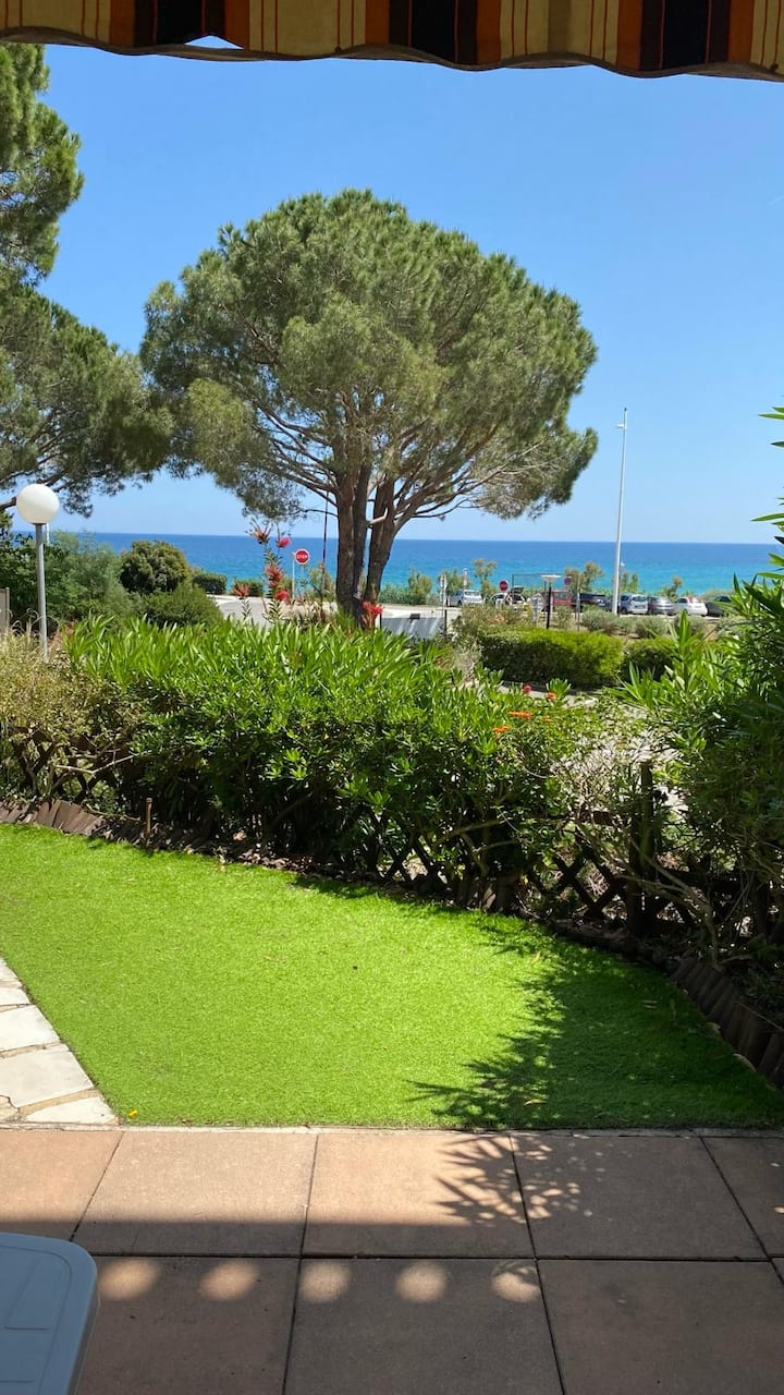 Appt 2+2, Vue Mer-accès Plage-clim Piscine-parking - Roquebrune-sur-Argens