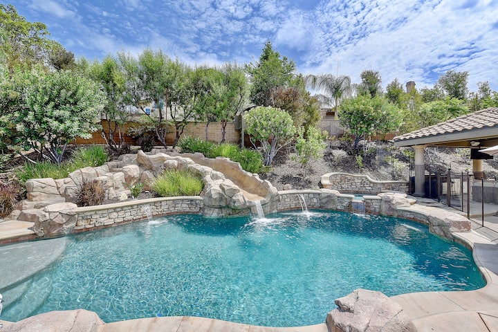 Luxury Home With Salt Pool, Hot Tub, Slide & Golf! - Dana Point, CA