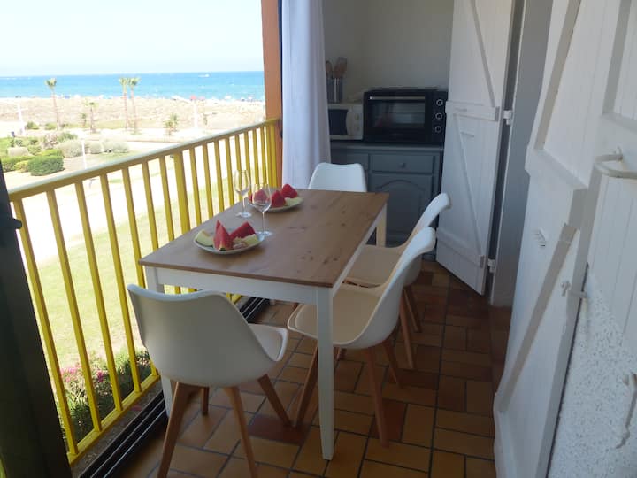 Appartement Les Pieds Dans L'eau Vue Mer - Le Barcarès
